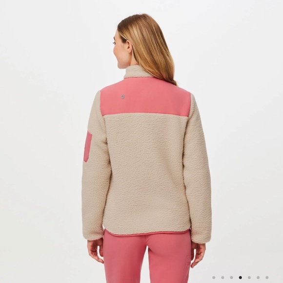 Figs | Jackets & Coats | Figs Onshift Sherpa Jacket | Poshmark